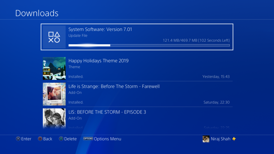 PS4 System Software Ver. 7.01 - XTREME PS
